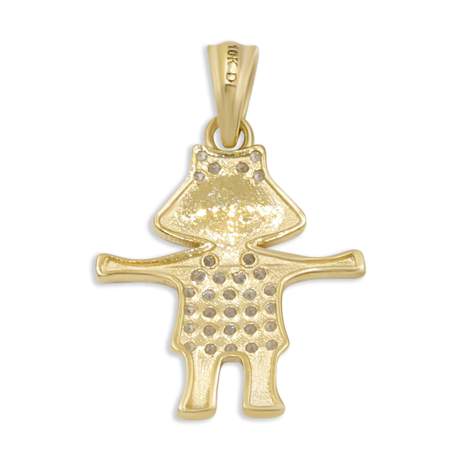 10k Girl figure Pendant – Avianne Jewelers