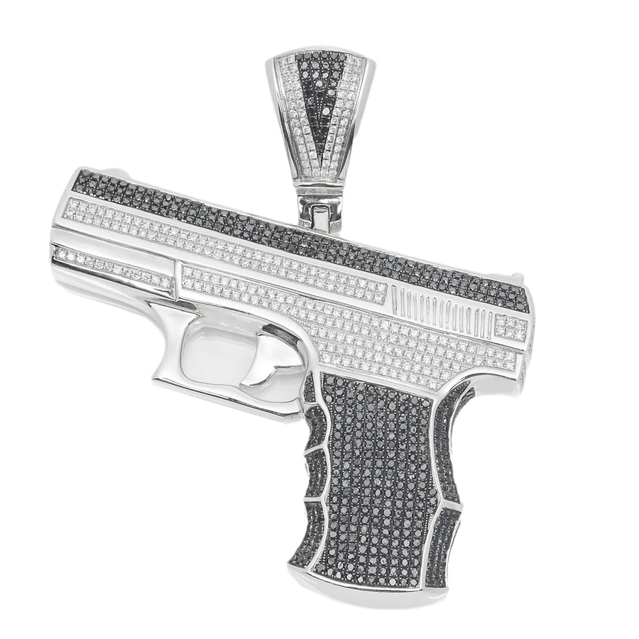 14k Mini Gun Pendant 5.71ctw – Avianne Jewelers