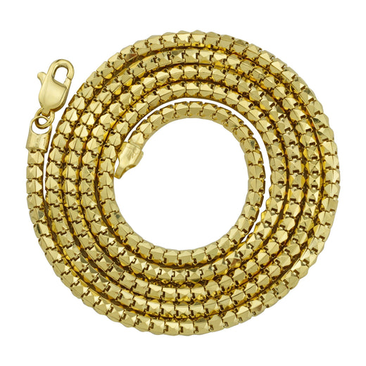 Gold Box Link Chains – Avianne Jewelers