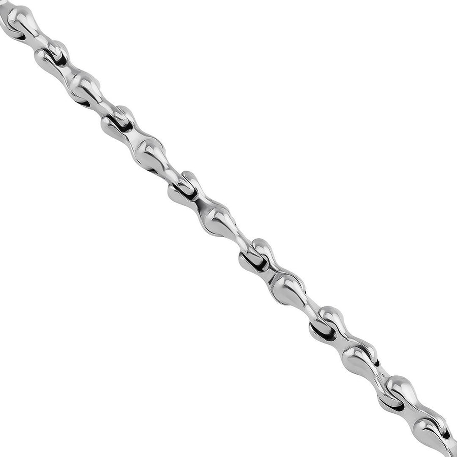 14k White Gold Drip Link Chain 5 mm – Avianne Jewelers