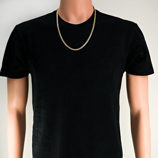 18k Solid Gold Cuban Link Chains – Avianne Jewelers