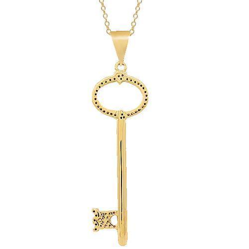 Diamond Key Pendants – Avianne Jewelers