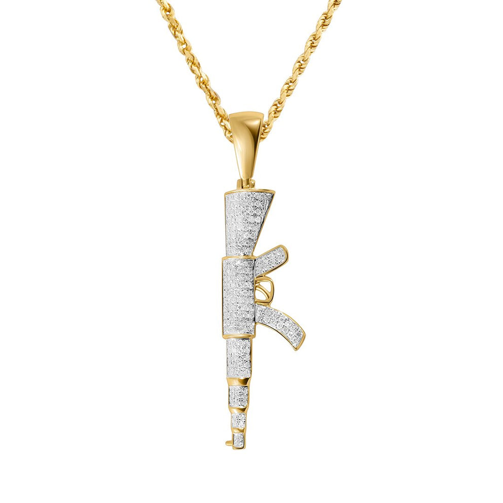 Diamond Gun Pendant 2022 – Avianne Jewelers