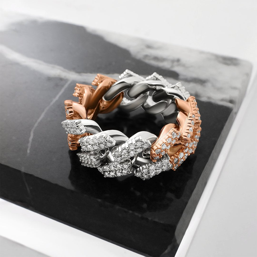 Cuban Link Rings – Avianne Jewelers