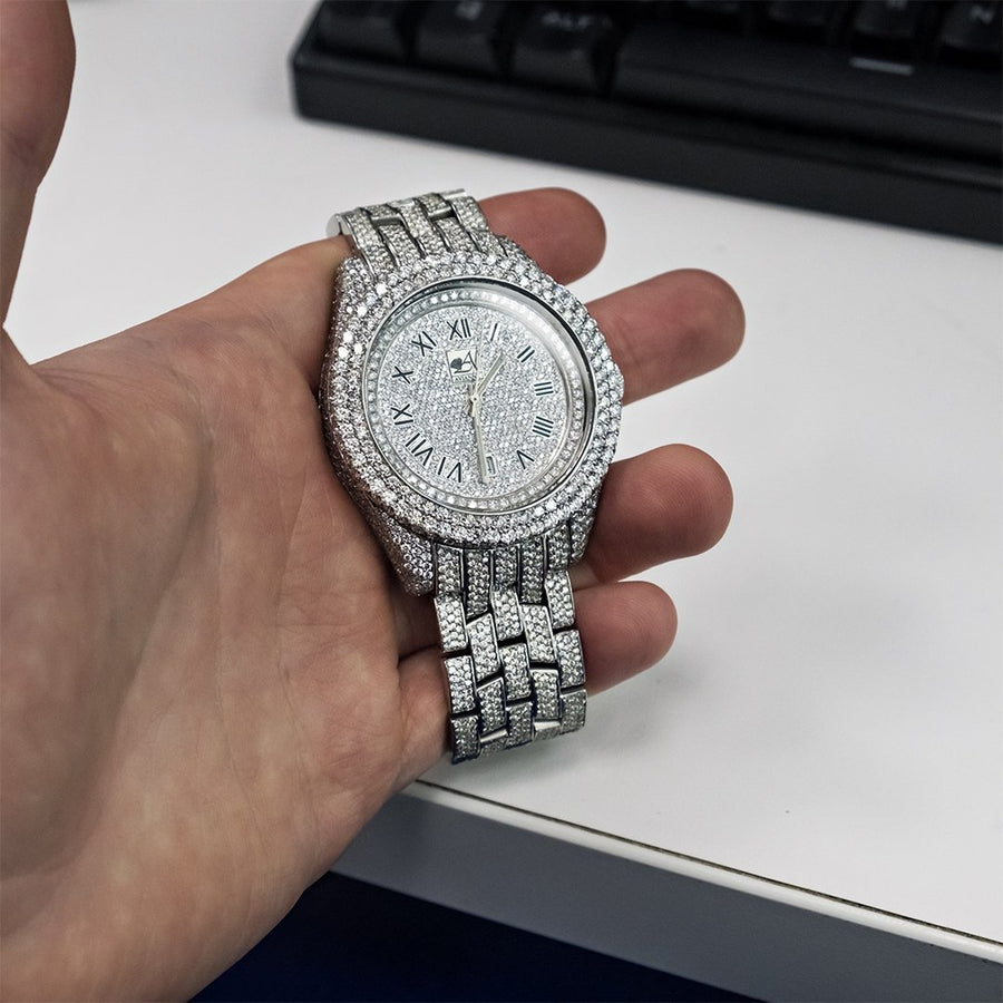 Avianne and Co. Mens Essence Collection Diamond Watch 21.50 Ctw ...